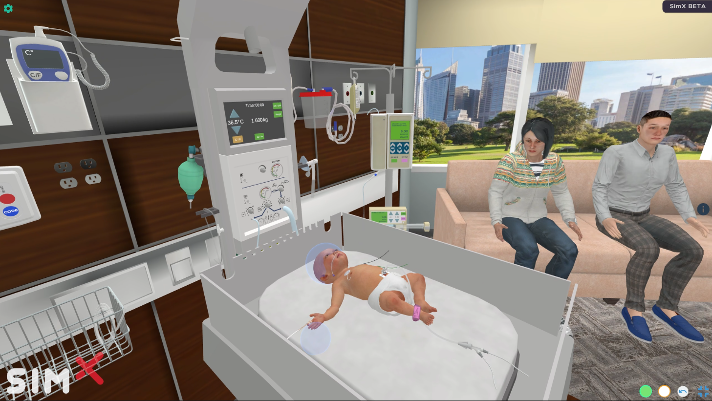 NICU Nutrition Management VR Medical Simulation